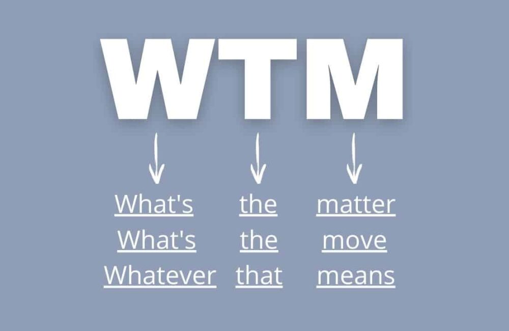 wtm Meaning - Tremhost News